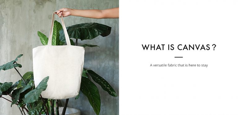 What is Canvas? A Versatile Fabric That is Here to Stay