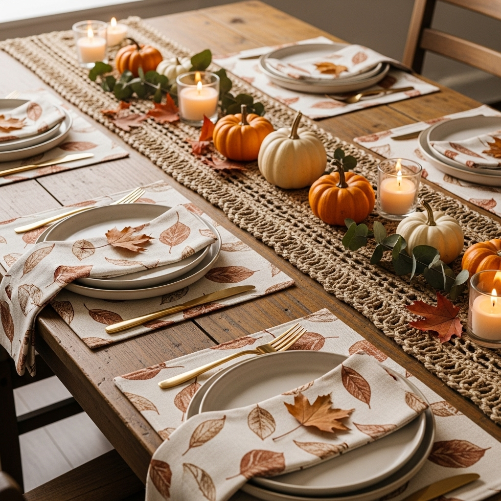 How to Set an Autumn-Inspired Table with Contrado’s Custom Decor